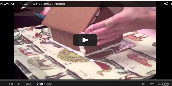 Gingerbread House : How To Make - Popi-it.gr